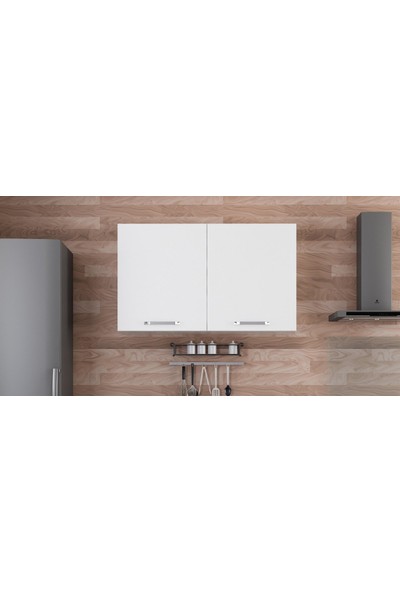 Minar 120 cm Mutfak Dolabı Beyaz 120-B1-ÜST Modül
