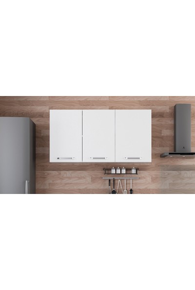 Minar 140 cm Mutfak Dolabı Beyaz 140-B1-ÜST Modül Minar 140 cm Mutfak Dolabı Beyaz 140-B1-ÜST Modül
