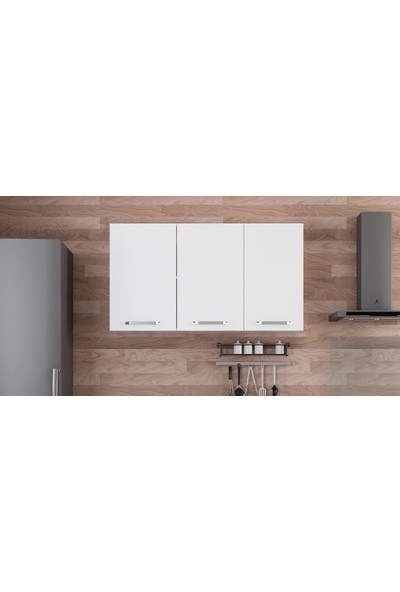 Minar 130 cm Mutfak Dolabı Beyaz 130-B1-ÜST Modül Minar 130 cm Mutfak Dolabı Beyaz 130-B1-ÜST Modül