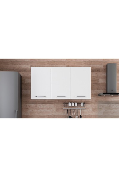 Minar 135 cm Mutfak Dolabı Beyaz 135-B1-ÜST Modül Minar 135 cm Mutfak Dolabı Beyaz 135-B1-ÜST Modül