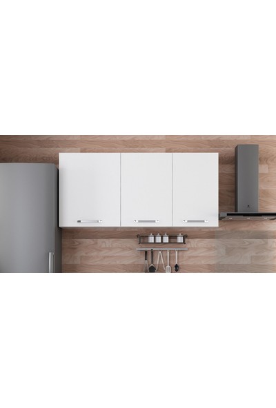Minar 155 cm Mutfak Dolabı Beyaz 155-B1-ÜST Modül