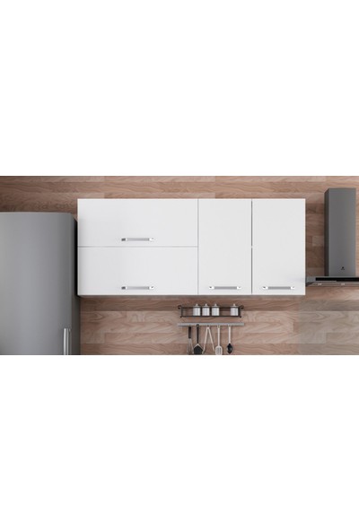 Minar 170 cm Mutfak Dolabı Beyaz 170-B1-ÜST Modül