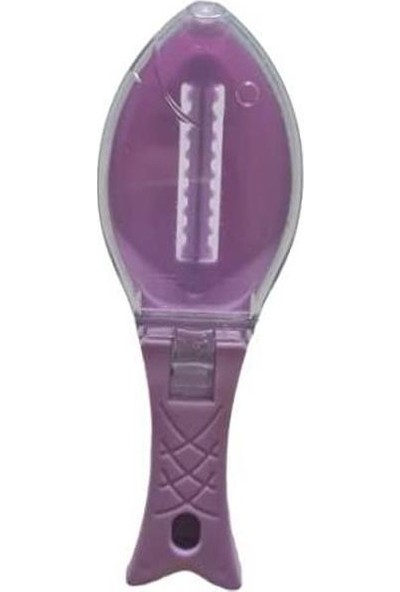 Balık Pulu Temizleme Aparatı - Mor Balık Pulu Temizleme Aparatı - Mor