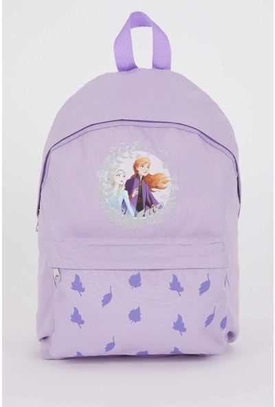 DeFacto Kız Çocuk Frozen Lisanslı Büyük Sırt Çantası X0556A6NS