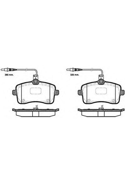 MGA Fren Balatası On Wva 24134 ( Peugeot : 407 1.6hdı 110 Fap 04-- )