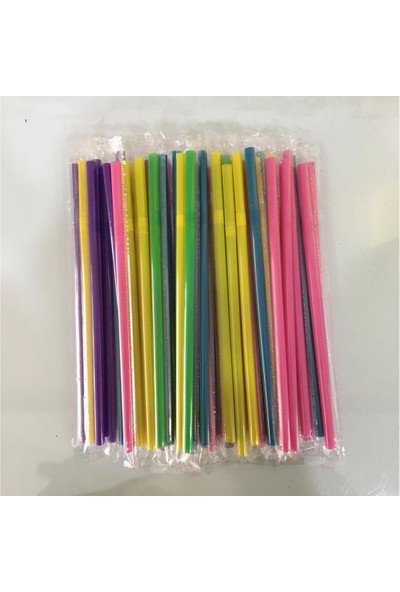 1001 Ambalaj Pipet Frozen Jelatinli Körüklü 8 mm Çok Renkli 100 Lü 1 Paket 1001 Ambalaj Pipet Frozen Jelatinli Körüklü 8 mm Çok Renkli 100 Lü 1 Paket