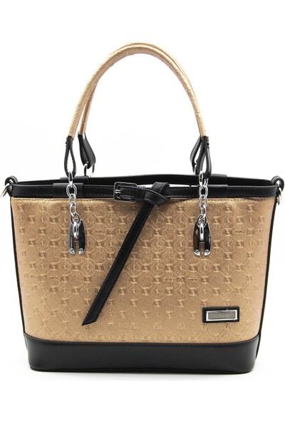 Silver Polo Pudra Iki Bölmeli Kadın Omuz Çantası SP474