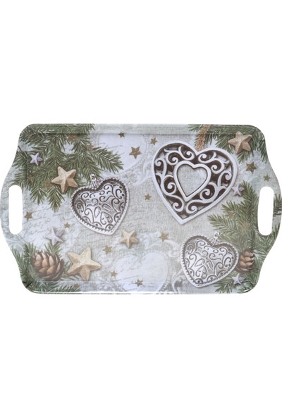 Boyner Evde Xmas 38X23 cm Tepsi Boyner Evde Xmas 38X23 cm Tepsi