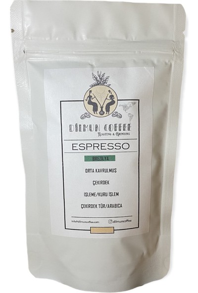 Dilmun Coffee Espresso 200 gr Çekirdek