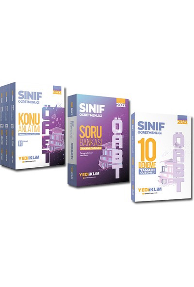 2022 Öabt Sınıf Öğretmenliği Full Set