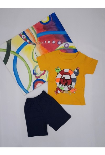 Kız - Erkek Çocuk Yazlık T-Shirt - Şort Takım