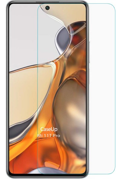 Caseup Xiaomi Mi 11T Pro Ince Nano Cam Şeffaf