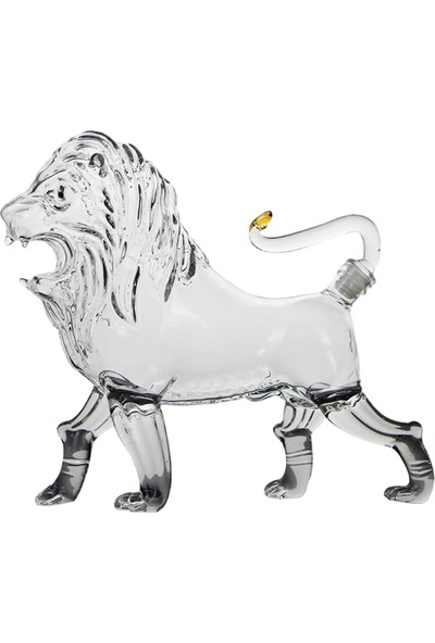 Dolity Aslan Şeklindeki Hayvan Cam Sürahi (Yurt Dışından)