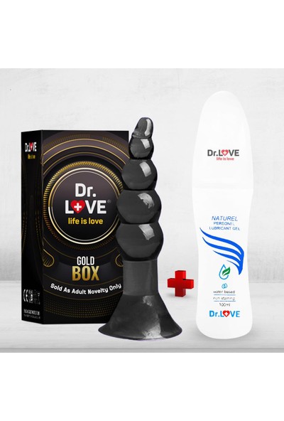 Drlove Boğumlu Anal Plug Tıkaç Dildo Favori Model Zenci + Drlove Kayganlaştırıcı Drlove Boğumlu Anal Plug Tıkaç Dildo Favori Model Zenci + Drlove Kayganlaştırıcı