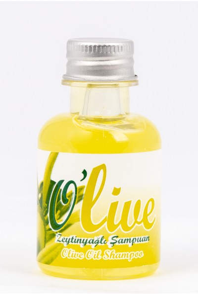 O'live Otel Tipi Zeytinyağlı Şampuan 35 ml 500 Adet
