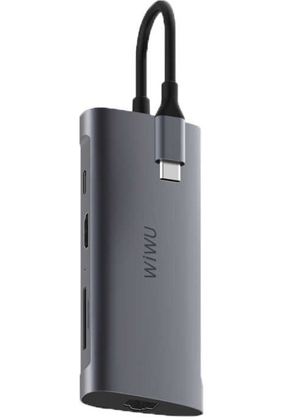 Hopy Kent Apple iPad Air 10.9 Typ-C Çoklayıcı ve Dönüştürücü 8 In 1 Kablo Hopy Kent Apple iPad Air 10.9 Typ-C Çoklayıcı ve Dönüştürücü 8 In 1 Kablo