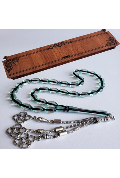 OEM Ahşap Kutulu Sürmeli Tesbih