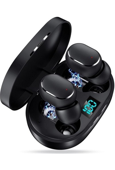 Görentech Redmi Airdotspro Ledli Şarj Göstergeli 5.0 Bluetooth Kulaklık Siyah Görentech Redmi Airdotspro Ledli Şarj Göstergeli 5.0 Bluetooth Kulaklık Siyah