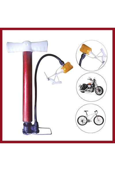 Uniquem Hızlı Bisiklet Lastik Top Oyuncak Pompası Ayaklı Uniquem Hızlı Bisiklet Lastik Top Oyuncak Pompası Ayaklı