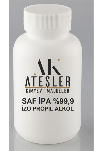 Ateşler Kimyevi Saf Ipa Izo Propil Alkol Izopropil Alkol Temizlik Solventi 3 KG Ateşler Kimyevi Saf Ipa Izo Propil Alkol Izopropil Alkol Temizlik Solventi 3 KG