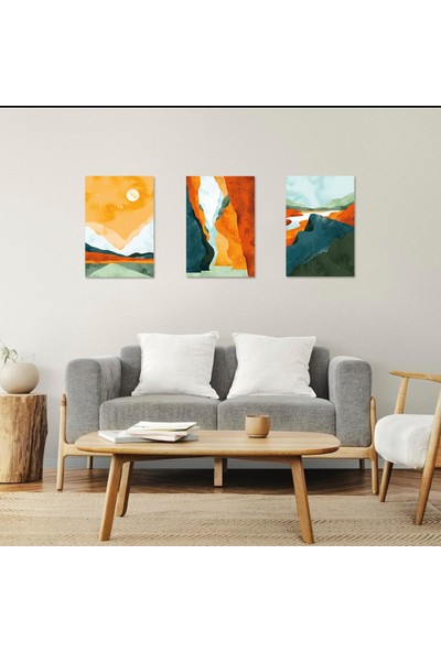 Kitap Şeyleri 3 Parça Soyut Çizim Manzara Tasarım Mdf Tablo 20X30 Kitap Şeyleri 3 Parça Soyut Çizim Manzara Tasarım Mdf Tablo 20X30