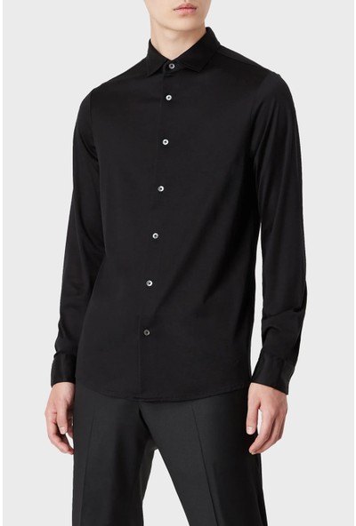Emporio Armani Düz Yaka Gömlek Erkek Gömlek 8N1CG1 1juvz 0999 Emporio Armani Düz Yaka Gömlek Erkek Gömlek 8N1CG1 1juvz 0999