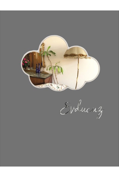 Evde Ucuz Bulut Çocuk Odası Duvar Aynası Evde Ucuz Bulut Çocuk Odası Duvar Aynası