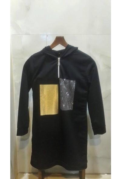Gigs Taş Detaylı Sweat Tunik Elbise