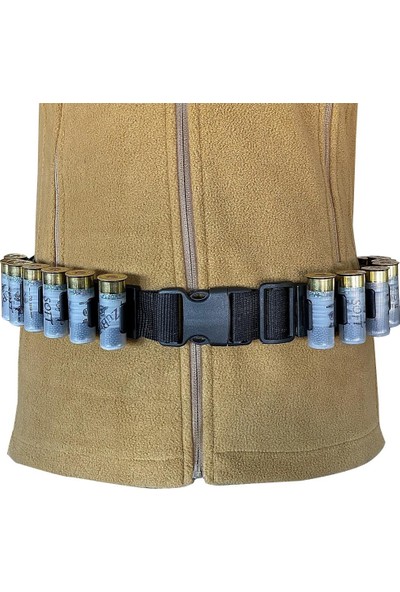 Savex 2244 Plastik Geçmeli Fişeklik Siyah 30'lu (12-16 Cl)