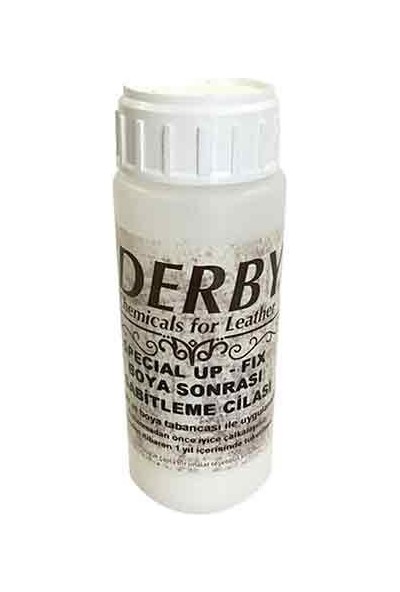 Derby Deri Boya Sonrası Sabitleme Cilası Mat 100 ml