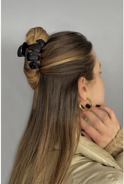 Takıştır Siyah Renk Mandal Toka