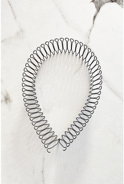 Takıştır Siyah Renk Metal Saç Aparatı