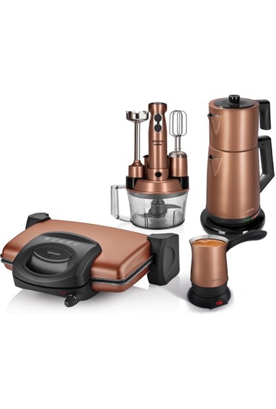 Goldmaster Elisa Elektrikli Çeyiz Seti - Rose