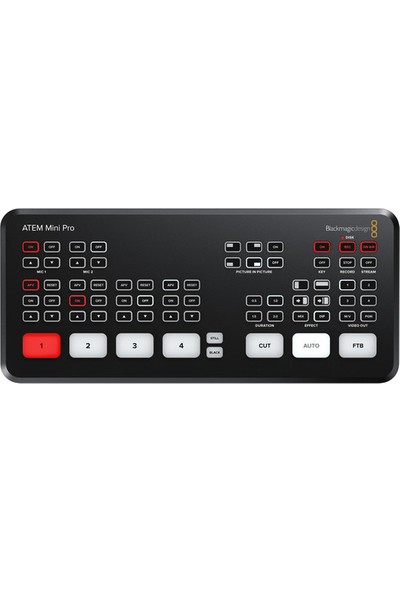 Blackmagic Design Atem Mini Pro HDMI Canlı Yayın Switcher