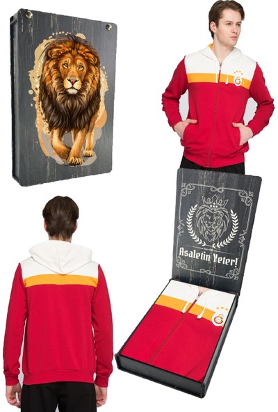 Gs Store Galatasaray Orijinal Lisanslı Kapüşonlu Sweat Beyaz Sarı Kırmızı Fermuarlı Aslanlı Özel Ahşap Kutulu Gs Store Galatasaray Orijinal Lisanslı Kapüşonlu Sweat Beyaz Sarı Kırmızı Fermuarlı Aslanlı Özel Ahşap Kutulu