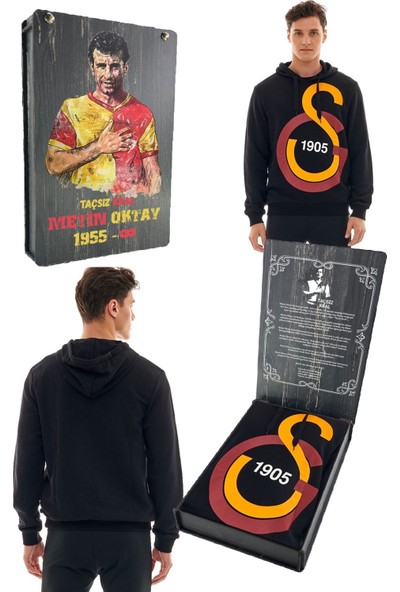 Gs Store Galatasaray Orijinal Lisanslı Kapüşonlu Sweat Büyük Armalı Siyah Fermuarsız Metin Oktay Özel Ahşap Kutulu Gs Store Galatasaray Orijinal Lisanslı Kapüşonlu Sweat Büyük Armalı Siyah Fermuarsız Metin Oktay Özel Ahşap Kutulu