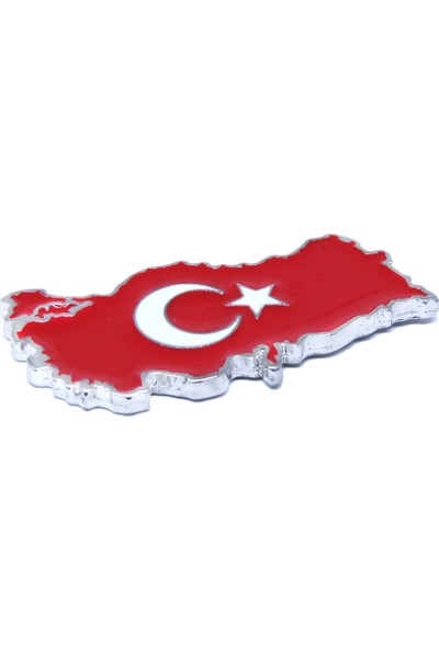 Hiçdurmaal Metal Renkli Ay Yıldız Türkiye Magnet 1 Adet Hiçdurmaal Metal Renkli Ay Yıldız Türkiye Magnet 1 Adet