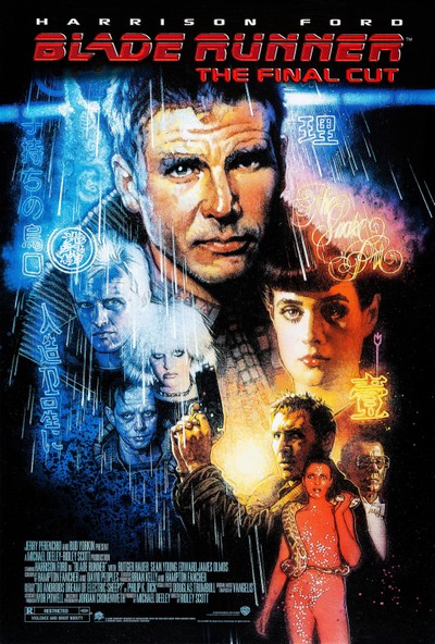 Aktüel Blade Runner (1982) 70 cm x 100 cm Afiş - Poster Durandura
