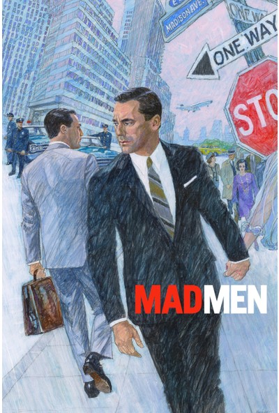 Aktüel Mad Men (Tv) 70 cm x 100 cm Afiş – Poster Paperwars