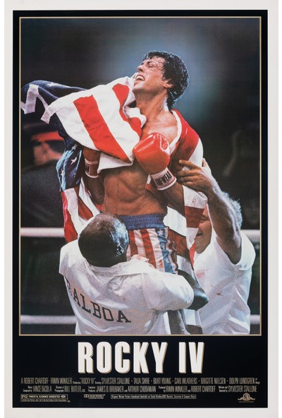 Aktüel Rocky Iv (1985) 70 cm x 100 cm Afiş – Poster Olartusan