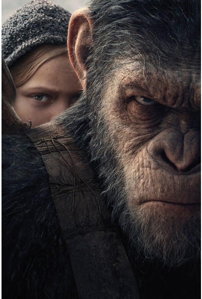 Aktüel Maymunlar Cehennemi Savaş (2017) 70 cm x 100 cm Afiş – Poster Wınderbly