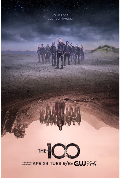 Aktüel The 100 (Tv) 70 cm x 100 cm Afiş – Poster Nuneregas