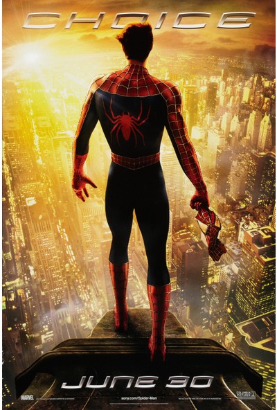Aktüel Spider-Man 2 (2004) 70 cm x 100 cm Afiş – Poster Hıghlınen