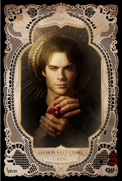 Aktüel The Vampire Diaries (Tv) 70 cm x 100 cm Afiş – Poster Luckchuck