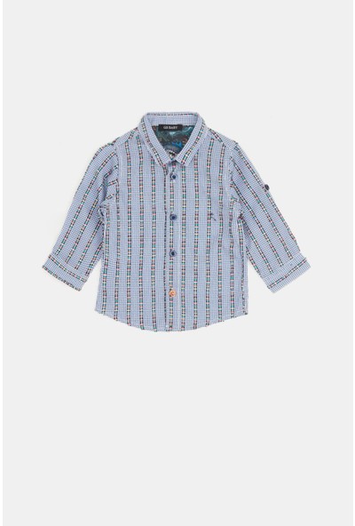 B&G Store Erkek Bebek Desenli Gömlek 20FW0BG1607