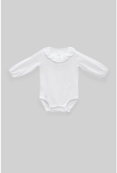 B&G Store Kız Bebek Beyaz Bluz 21FW0LT7601 B&G Store Kız Bebek Beyaz Bluz 21FW0LT7601