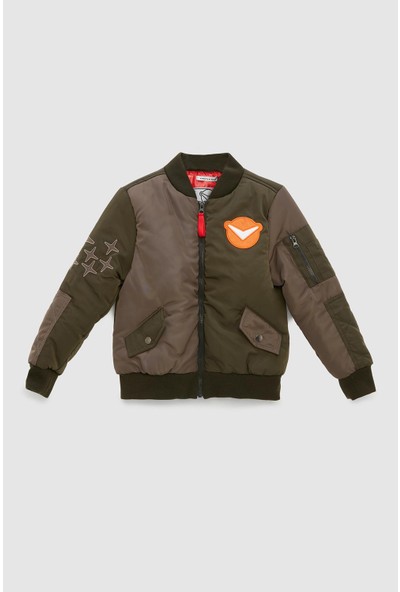 B&G Store Erkek Çocuk Renkli Bomber Ceket 21FW0SW5701 B&G Store Erkek Çocuk Renkli Bomber Ceket 21FW0SW5701
