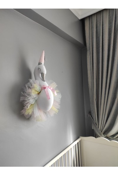 Rose Baby Decor Rose Baby decor Kuğu Büstü Duvar Dekoru/çocuk Odası Dekorasyonu Rose Baby Decor Rose Baby decor Kuğu Büstü Duvar Dekoru/çocuk Odası Dekorasyonu