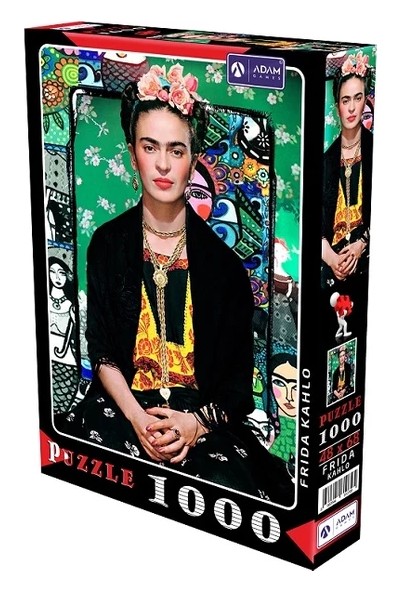 Adam Games Frida Kahlo 1000 Parça Puzzle Yapboz Adam Games Frida Kahlo 1000 Parça Puzzle Yapboz