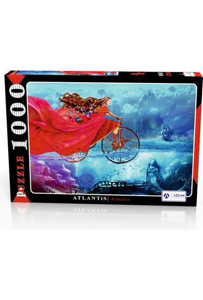 Adam Games Atlantis 1000 Parça Puzzle Yapboz
